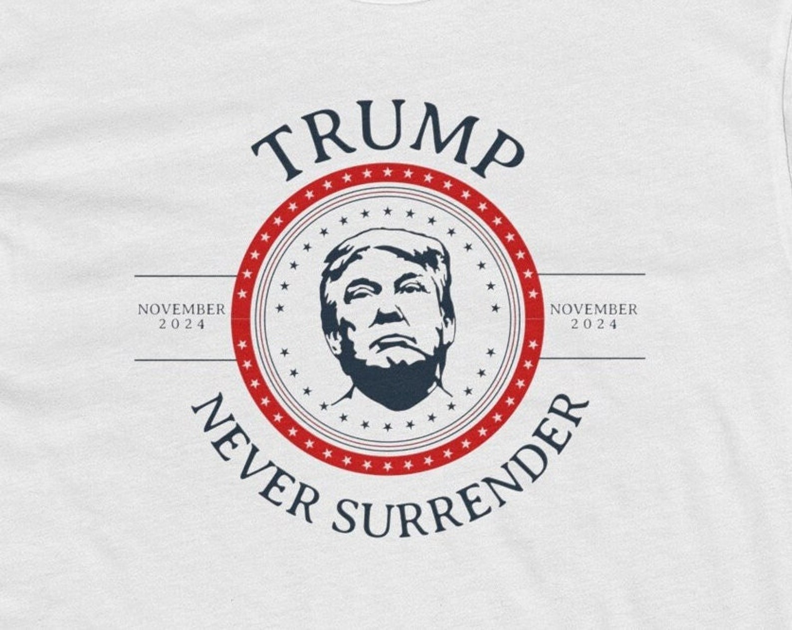 Trump - Never Surrender - SVG ONLY - Etsy