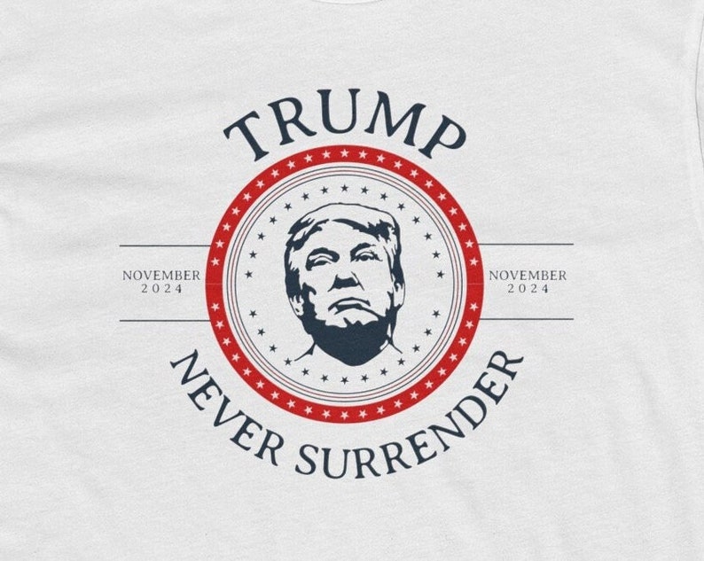 Trump - Never Surrender - SVG ONLY - Etsy