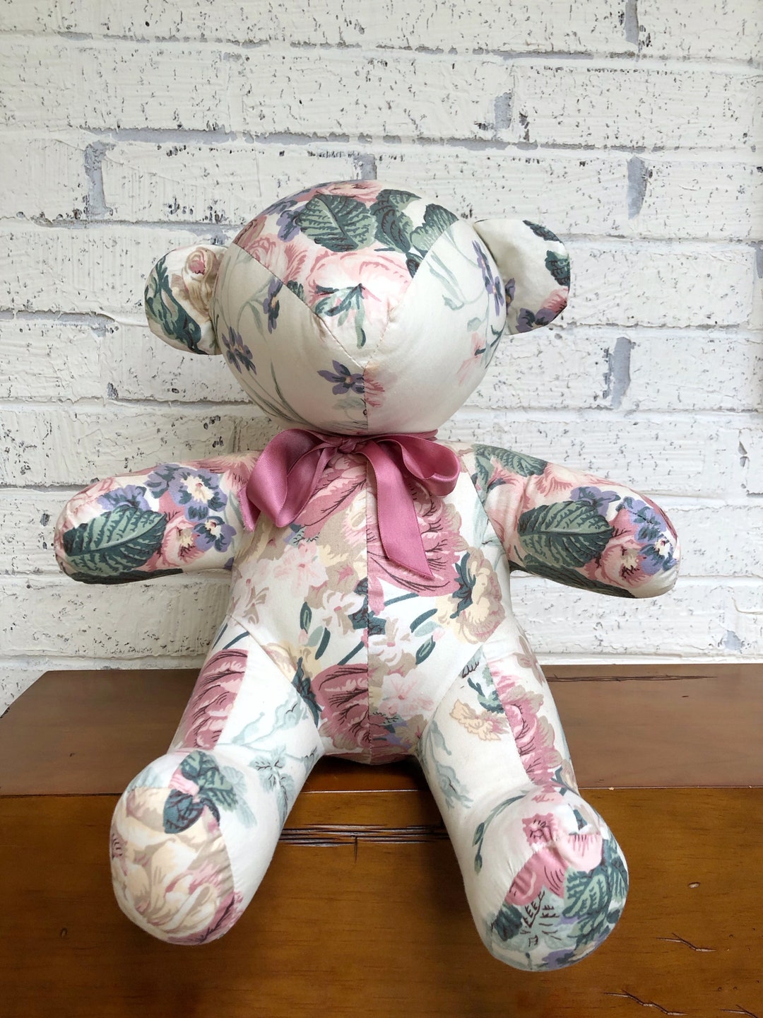 Vintage Jolie Fabric Bear - Etsy