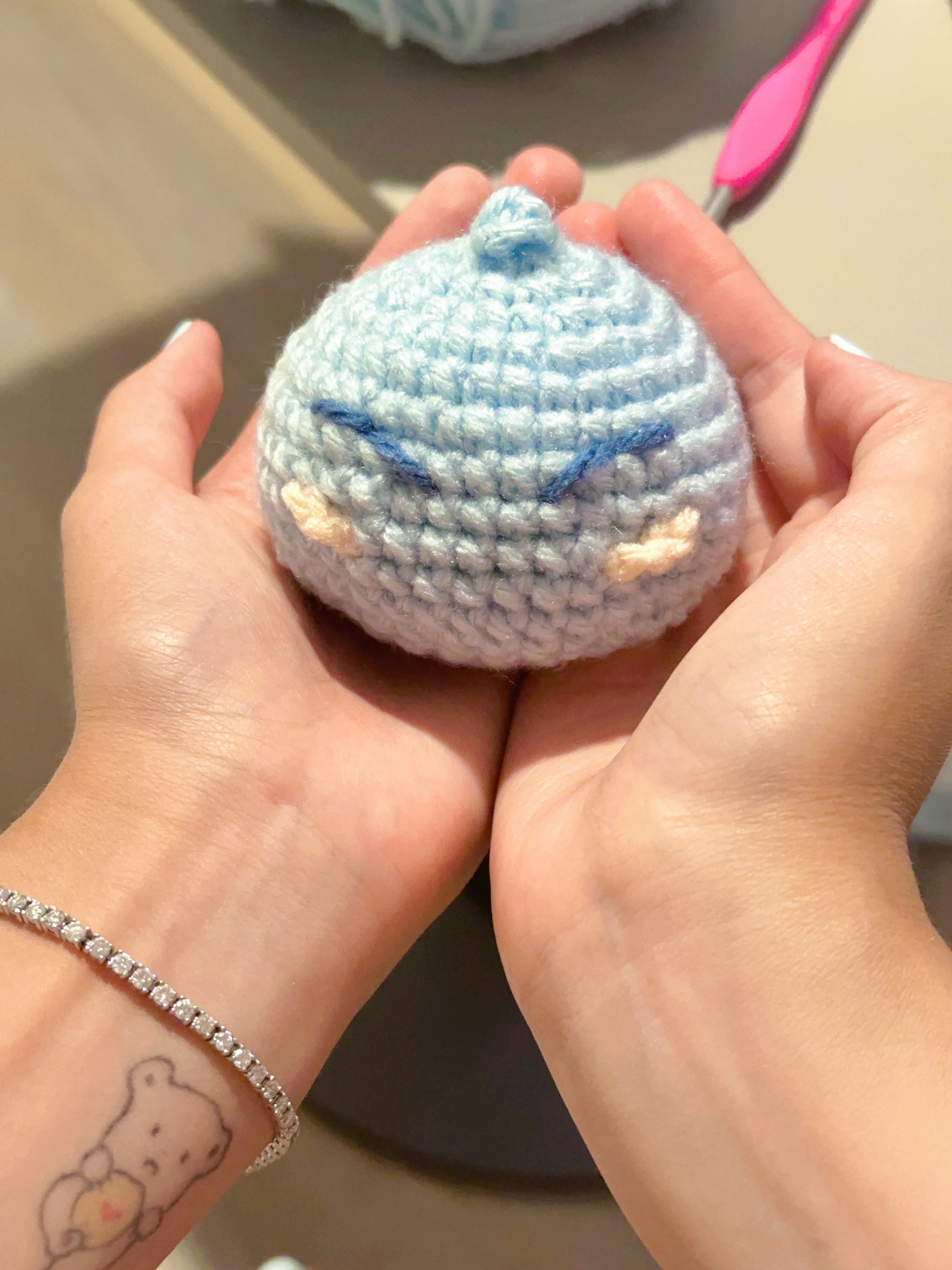 Rimuru Tempest Handmade Crochet Bouquet/plushie, Original Design, Made ...