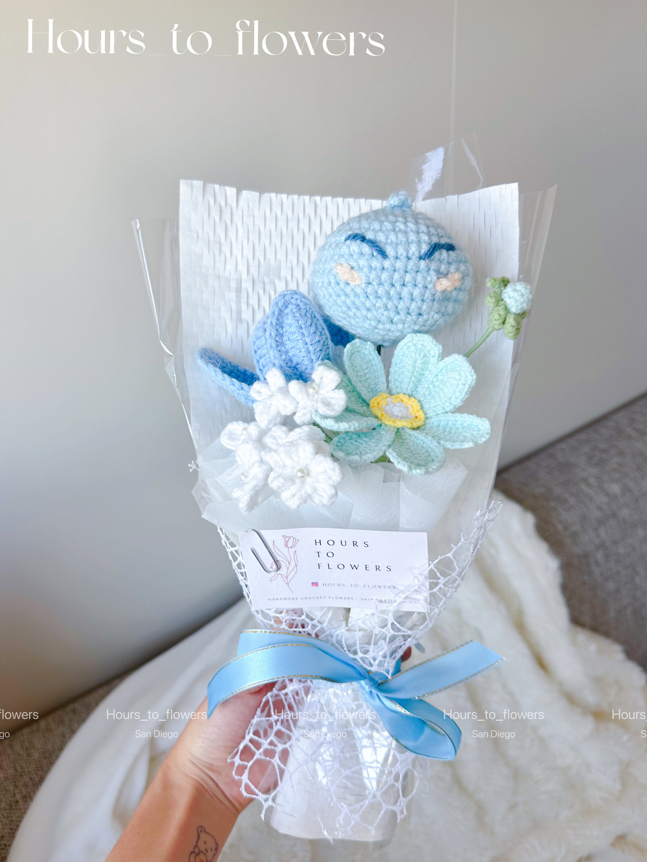 Rimuru Tempest Handmade Crochet Bouquet/plushie, Original Design, Made ...