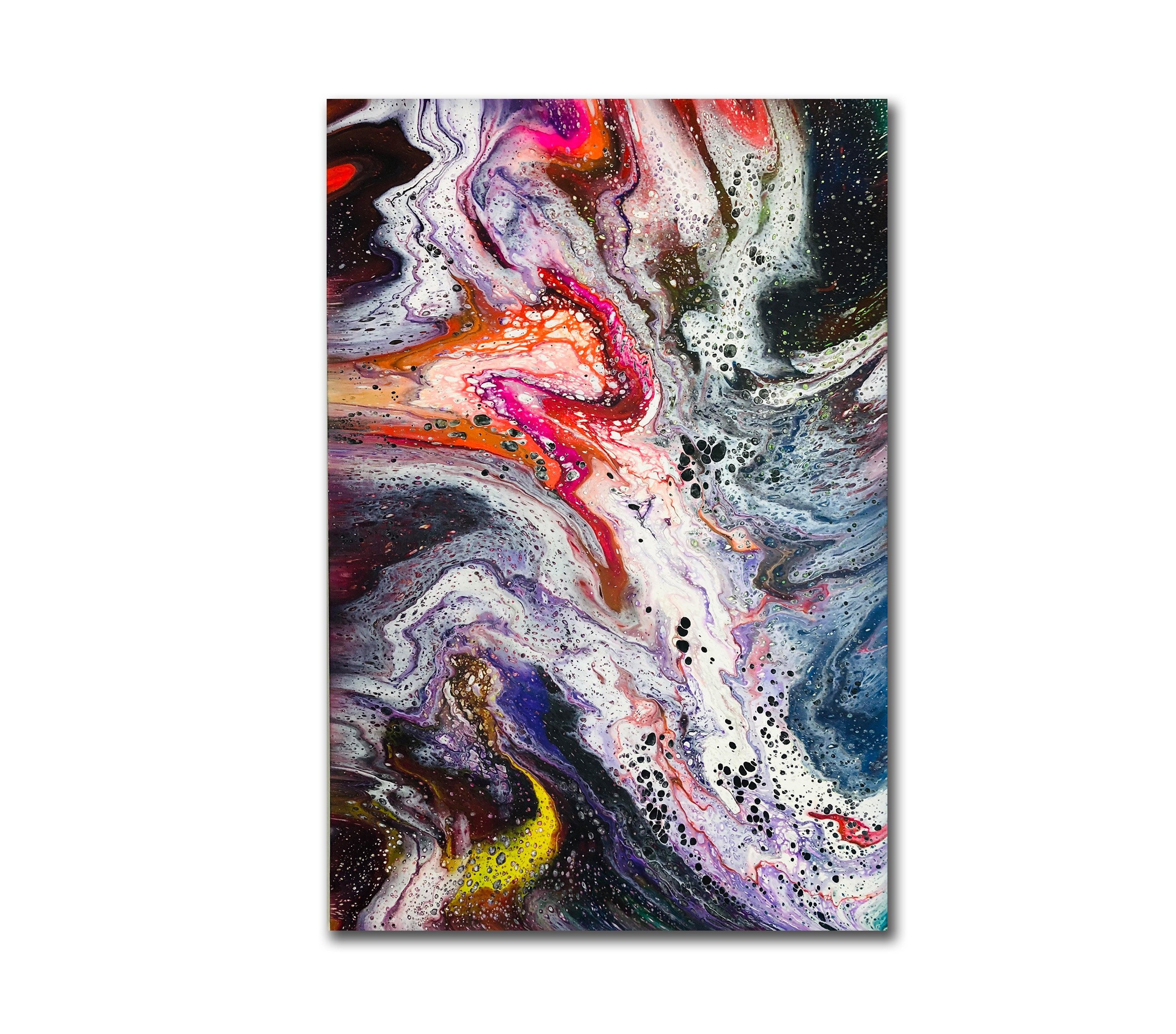 Acrylic Painting on Canvas "kaleidoscope” - Etsy