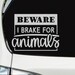 Sew Blessed Car Decals Sewing Gifts Seamstress Gifts Sewing Decals ...