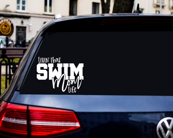 Livin That Mom Life Car Decal/car Decals for Mom/decals for Women ...