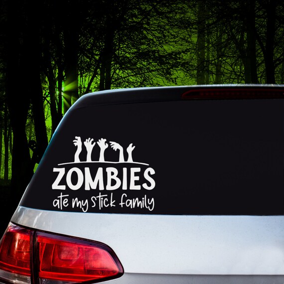 Zombie Apocalypse Vehicle Stickers
