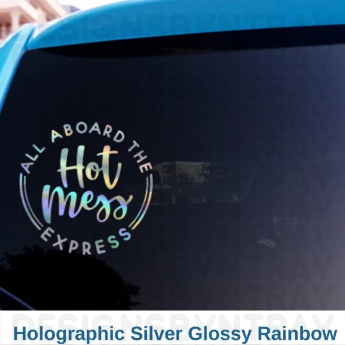 Hot Mess Express Decal/funny Decal/free Shipping/funny Mom - Etsy