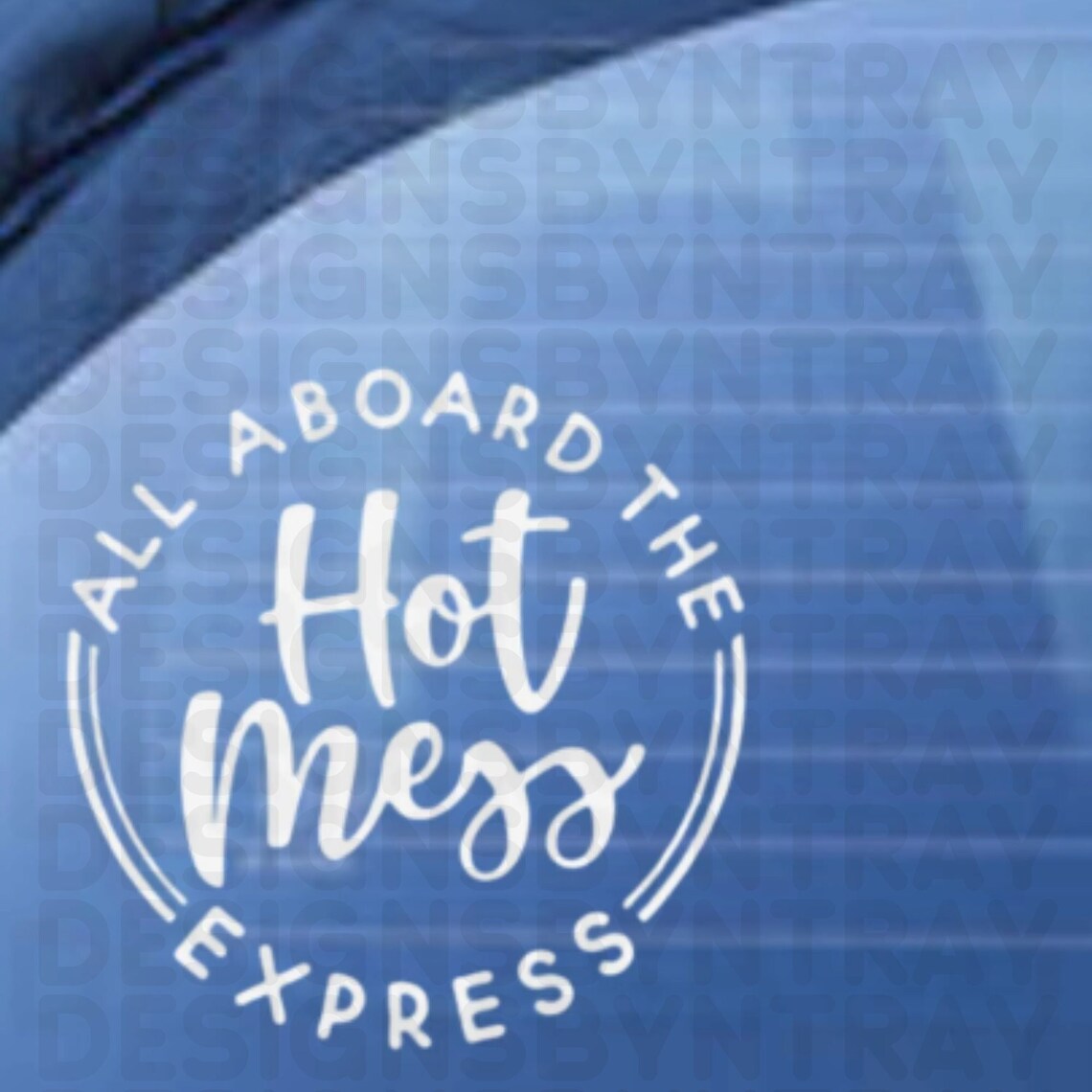 Hot Mess Express Decal/funny Decal/free Shipping/funny Mom - Etsy