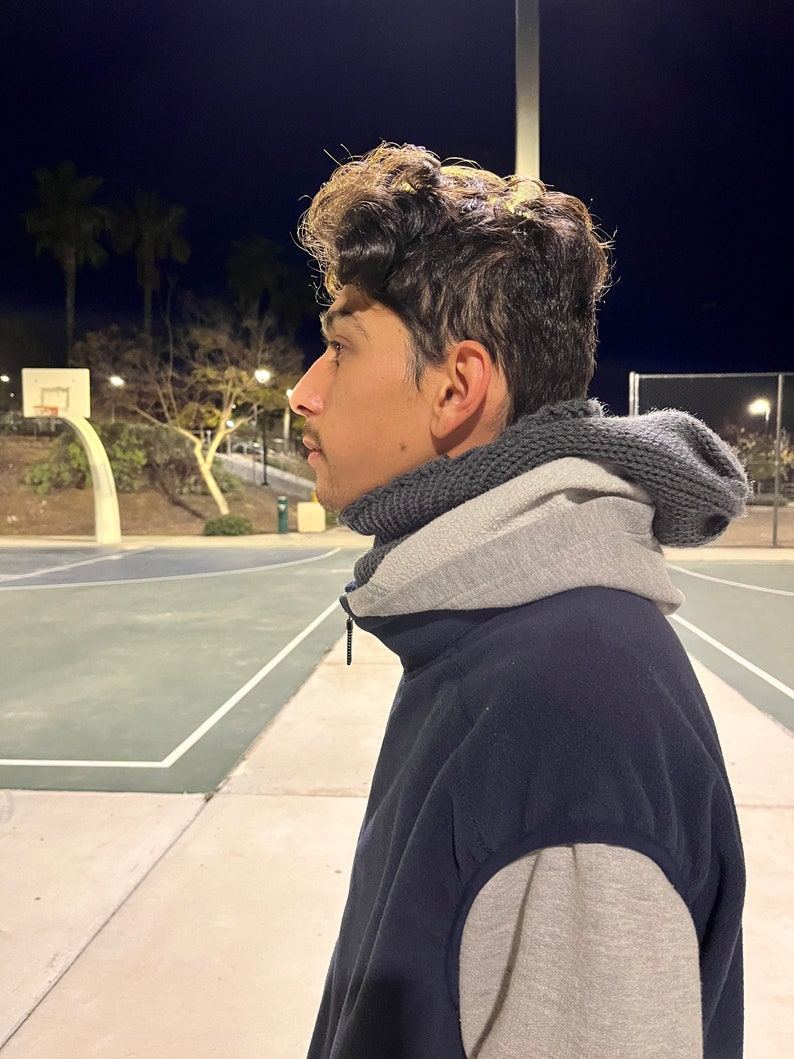 Knitted Balaclava Single Color - Etsy