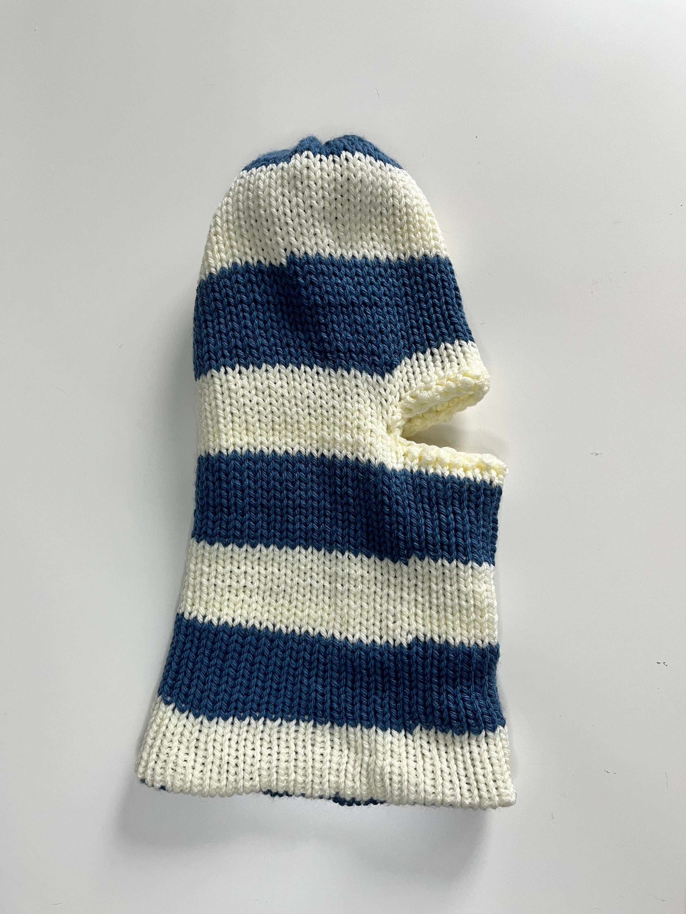 Knitted Balaclava - Striped Colors - Etsy