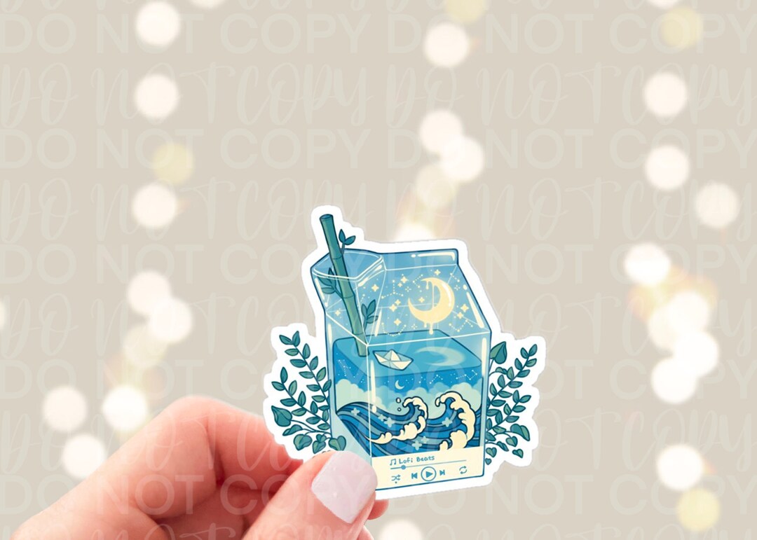 Lofi Juice |water Resistant Sticker| - Etsy
