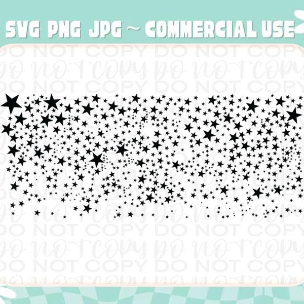 Falling Stars Svg - Etsy
