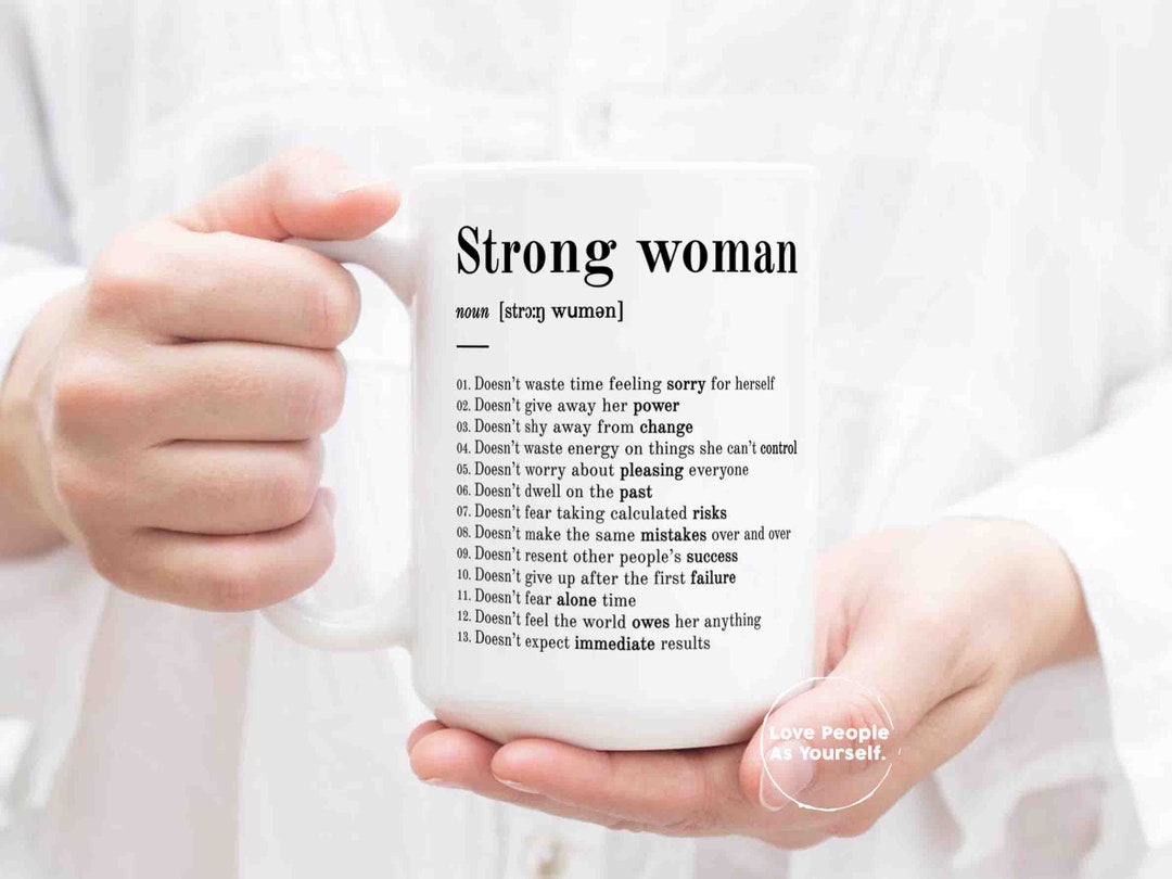 Strong Woman Mug, Gifts for Strong Women, Friend Inspirational Gift ...