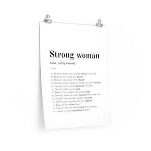 Strong Woman Print, Gifts for Strong Women, Friend Inspirational Gift ...
