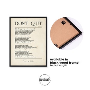 It Couldn't Be Done Poem by Edgar Guest Poster Print Poetry Wall Art ...