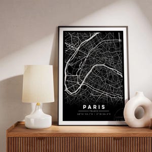 Custom City Map With Frame, 3 for 2 Any Town, Any City, Personalized ...