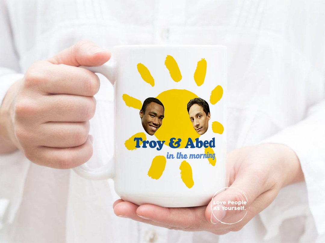 Troy and Abed in the Morning Mug, Funny, Greendale Abed Nadir in the ...