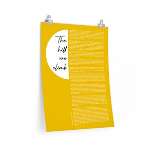 Amanda Gorman Full Poem, the Hill We Climb, American Poet, Poetry ...