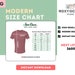 Next Level 3600 Color + Size Chart | EDITABLE Canva Template | 3600 ...