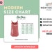 Next Level 5033 Color + Size Chart | EDITABLE Canva Template | 5033 ...