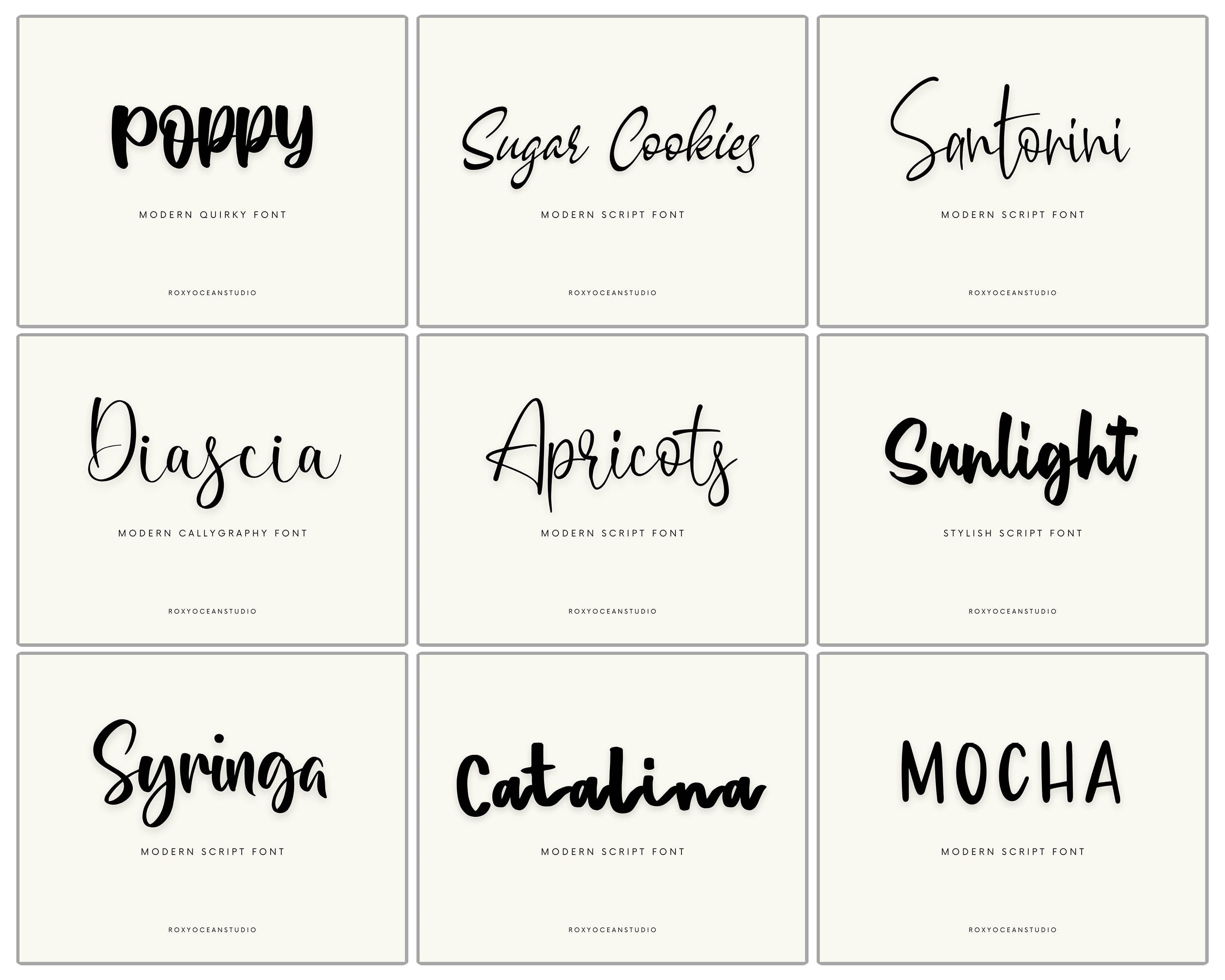 Pretty Font Bundle | Calligraphy Font | Handwritten Font | Cricut Font ...