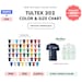 Tultex 202 Color + Size Chart | EDITABLE Canva Template | 202 Unisex ...