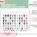 Next Level 3600 Color + Size Chart | EDITABLE Canva Template | 3600 ...