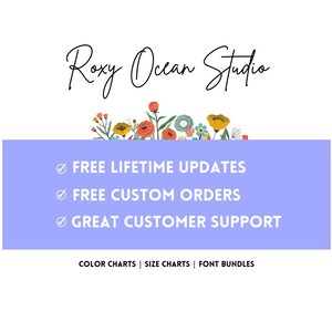 Tultex 235 Color + Size Chart | EDITABLE Canva Template | 235 Youth ...