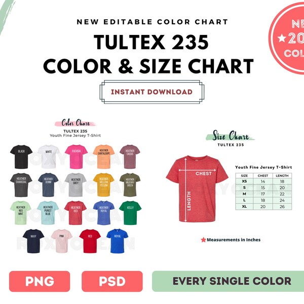 Tultex 235 Mockup - Etsy
