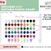 Siser Glitter Color Chart | EDITABLE Canva Template | Glitter Viny ...