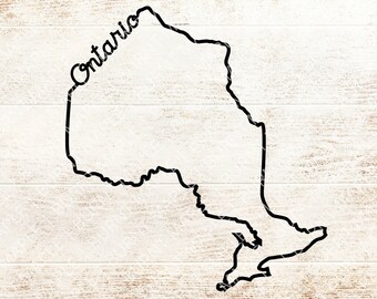Ontario svg | Etsy
