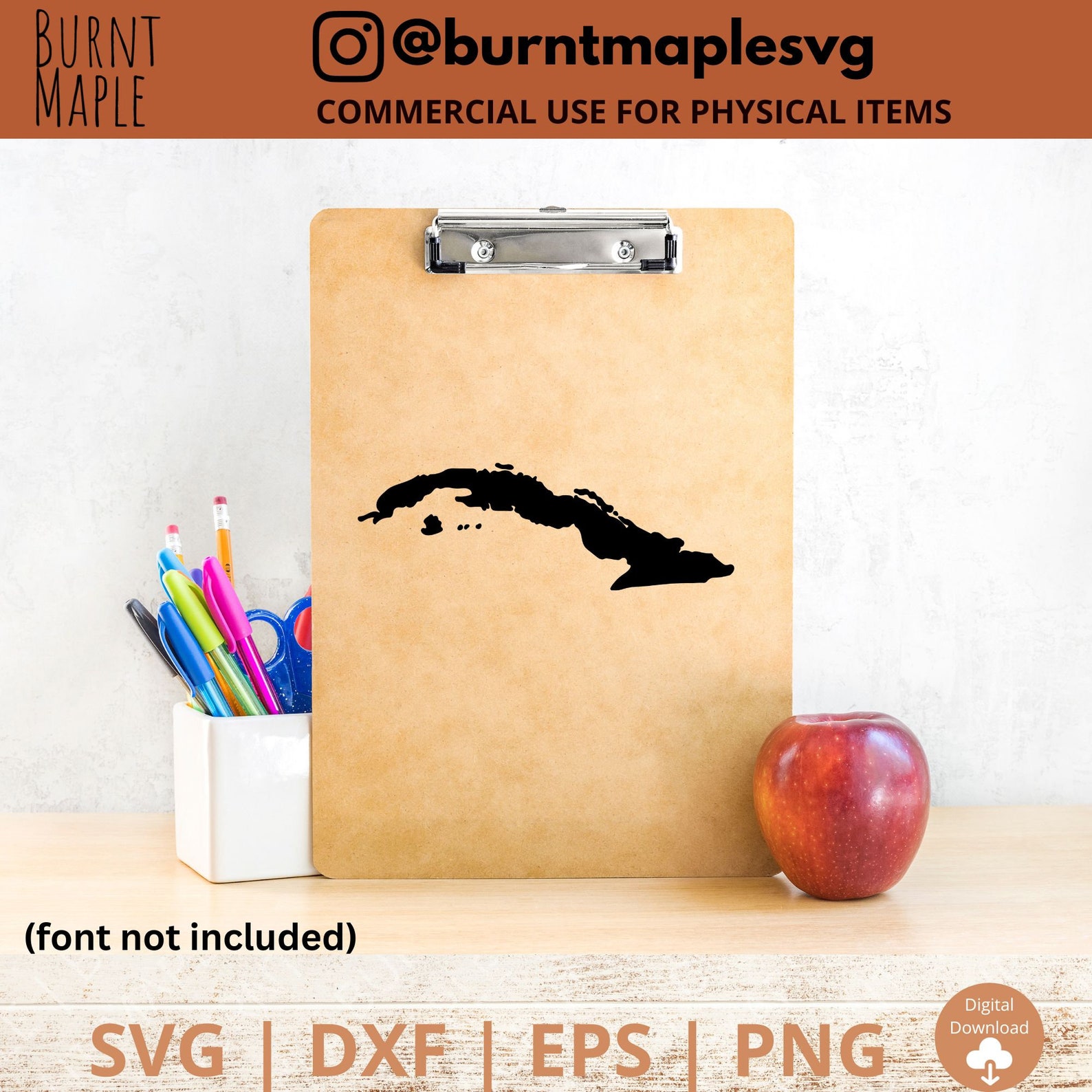 Cuba Outline SVG - Cuba Map Outline - Country SVG - Caribbean SVG ...