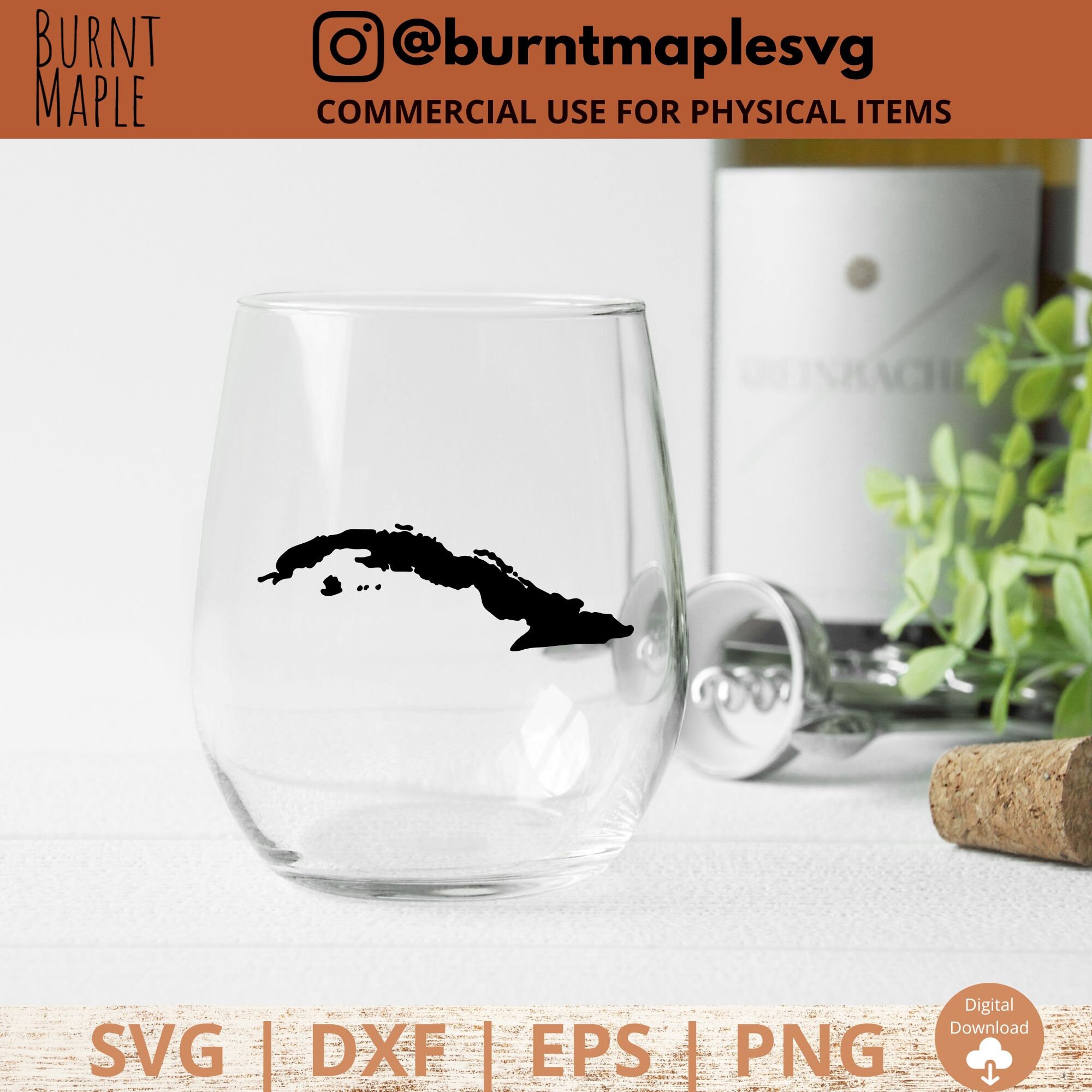 Cuba Outline SVG - Cuba Map Outline - Country SVG - Caribbean SVG ...