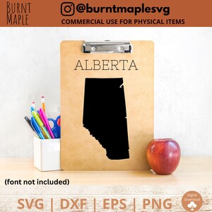 Alberta Outline SVG - Alberta Map Outline SVG - Alberta Province ...