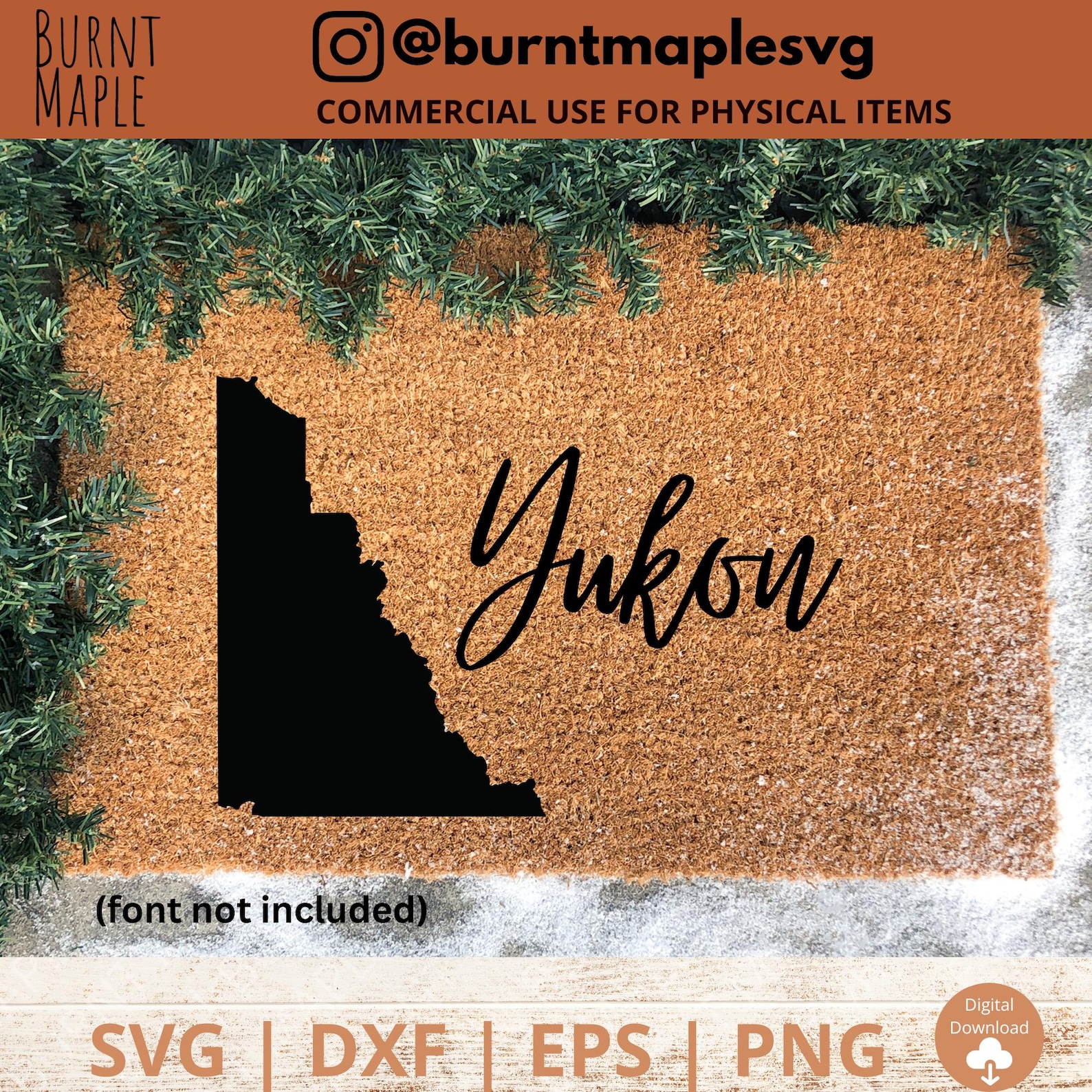 Yukon Outline SVG - Territory SVG - Digital Cut Files SVG - Canada Svg ...