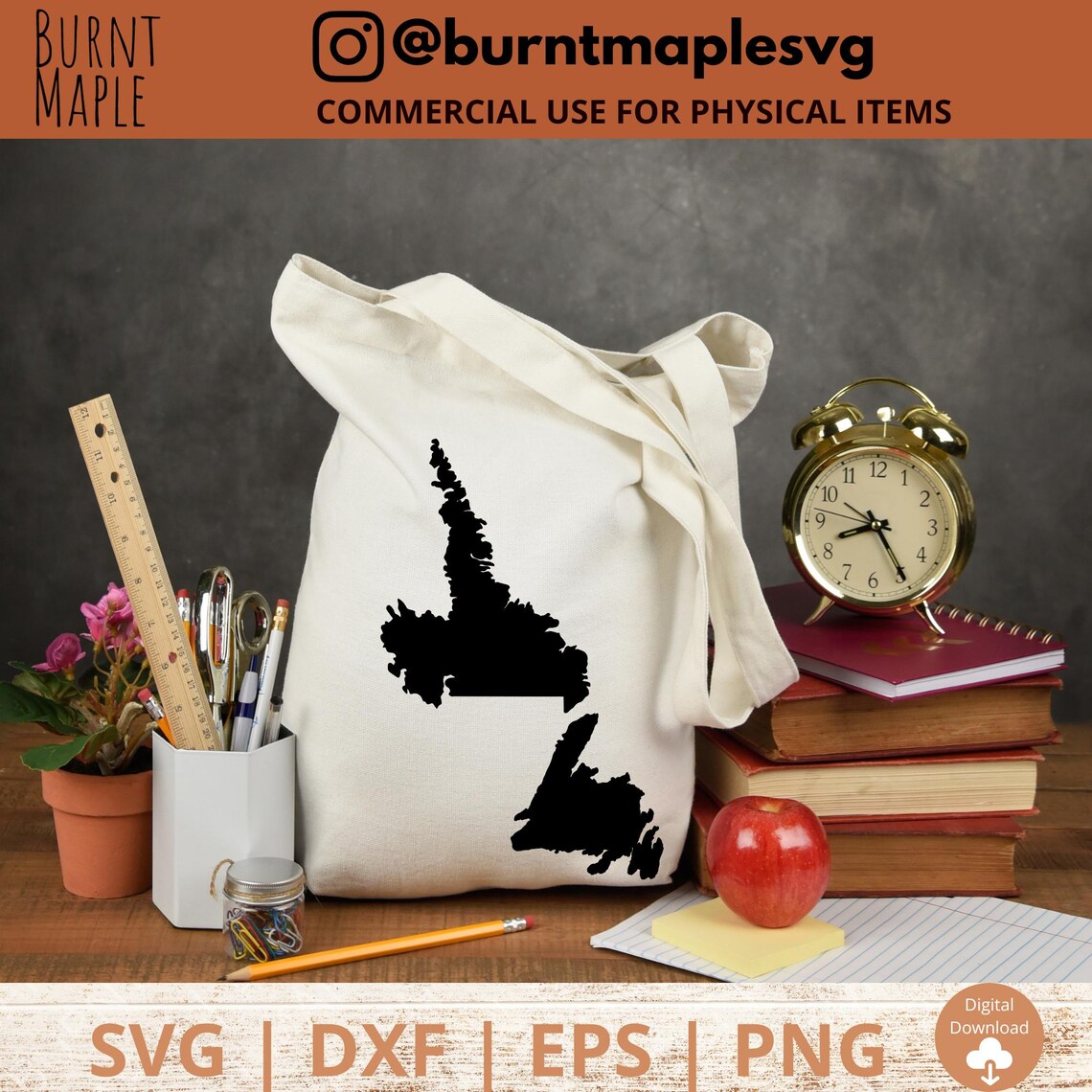 Newfoundland Outline SVG - Newfoundland SVG - Newfoundland Province SVG ...