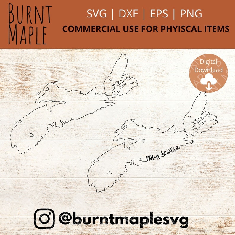 Nova Scotia Outline SVG Nova Scotia SVG Nova Scotia Province SVG East ...
