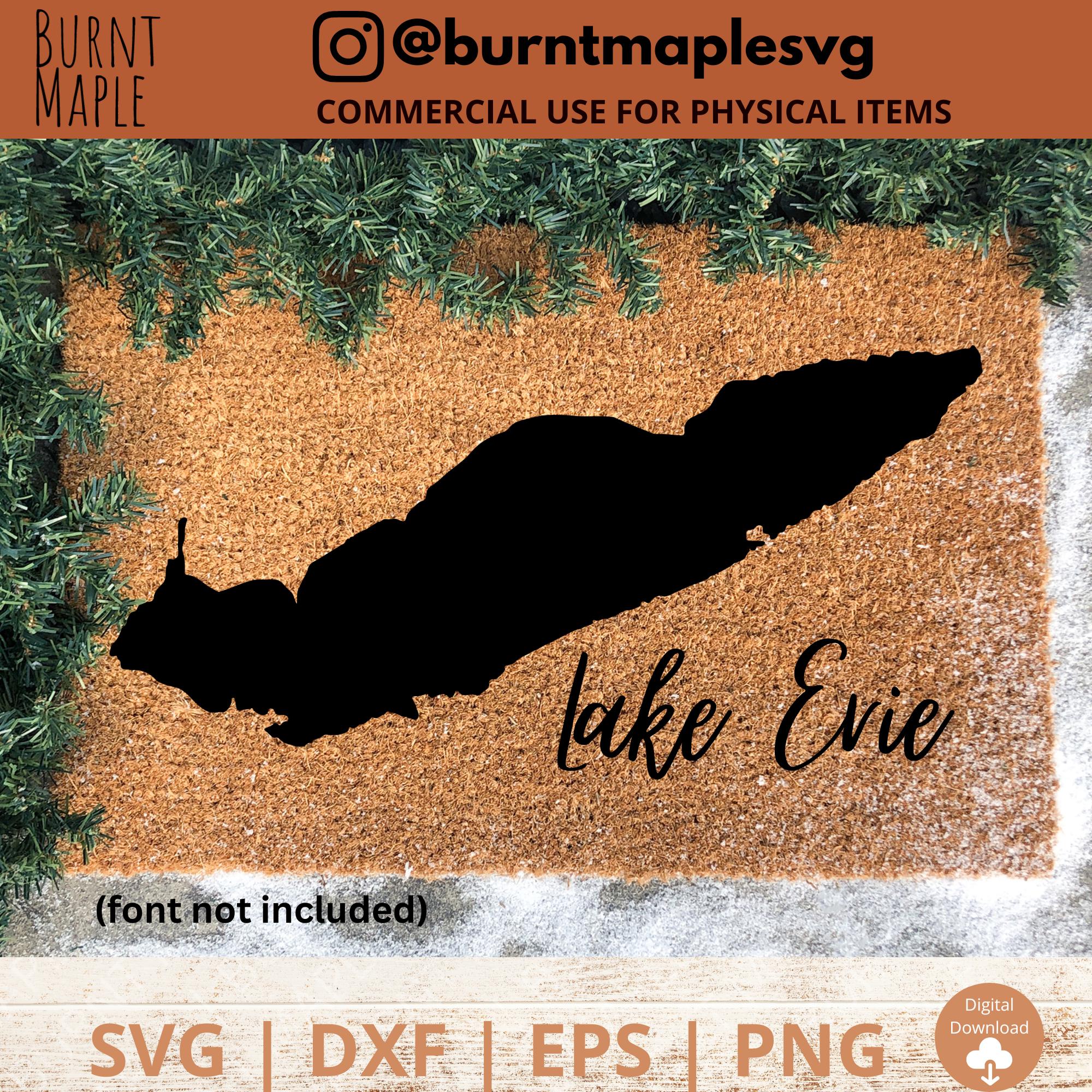 Lake Erie Outline SVG, Great Lakes SVG, Ontario SVG, Canada Svg, Homes ...