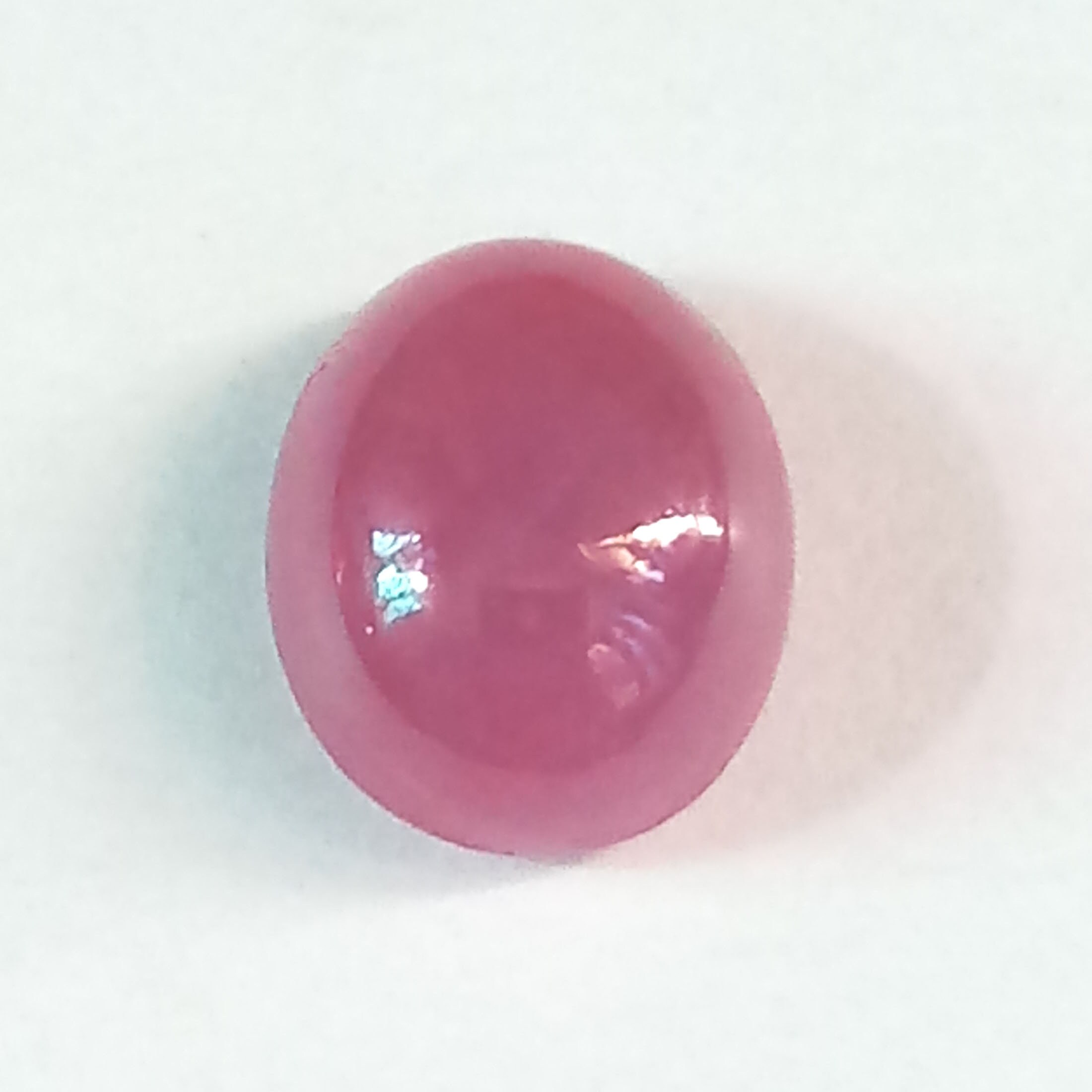 1 pieces 8x10mm Ruby Cabochon Oval Cabochon gemstone Natural | Etsy