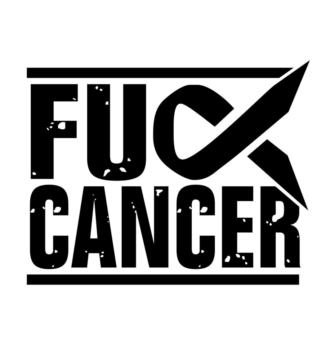 F Cancer Decal - Etsy