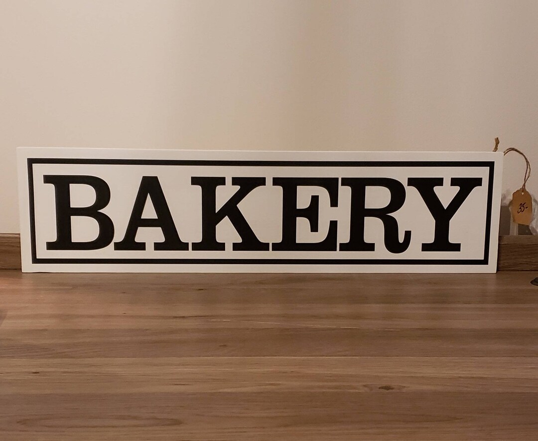 Rustic Bakery Sign - Etsy