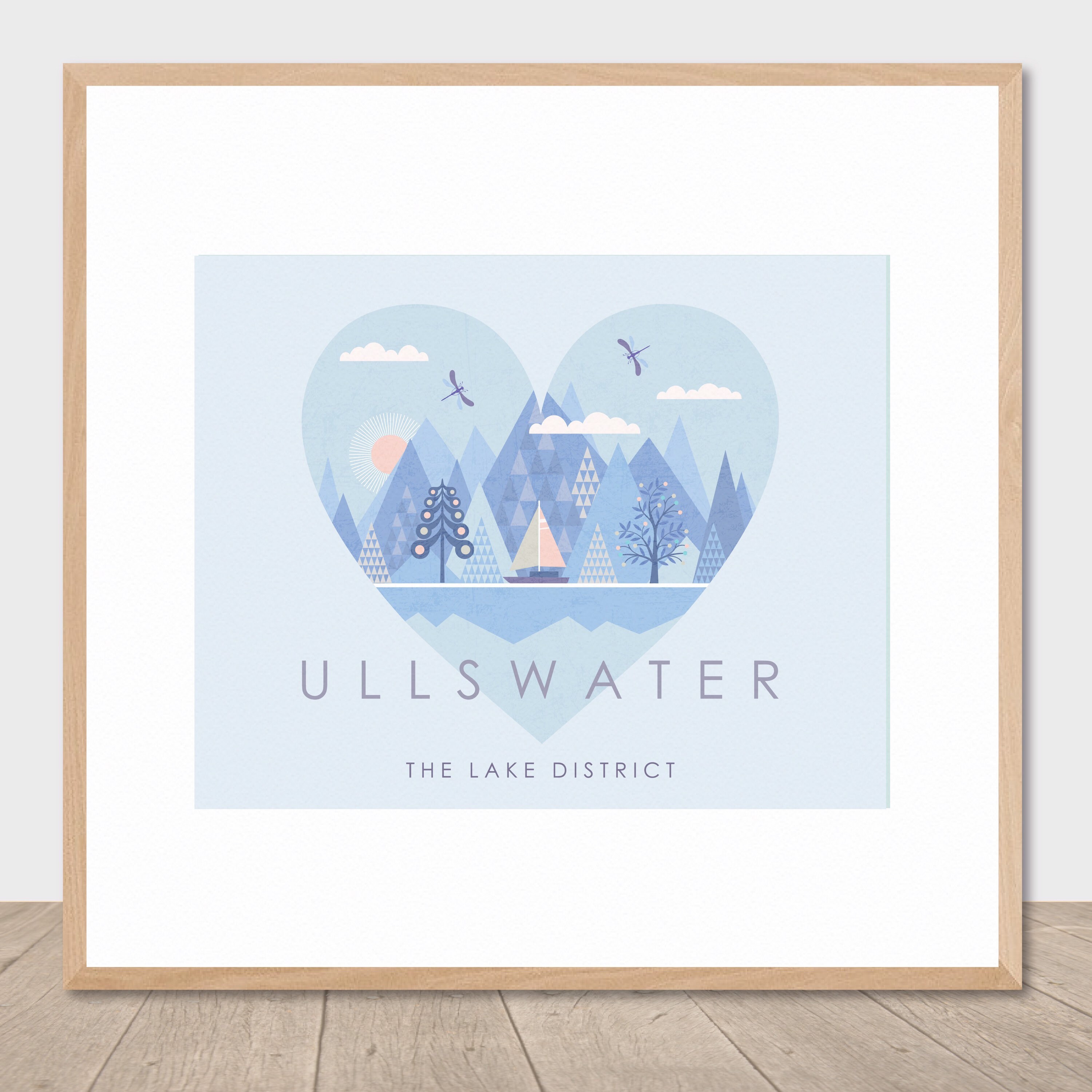 Ullswater Art Print. Ullswater the Lake District Wall Art. - Etsy