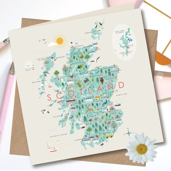Scottish Cards - Etsy UK