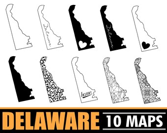 New Hampshire State Map SVG Map Bundle Easy Cut Digital File - Etsy