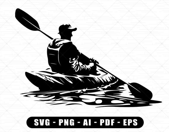 Kayaker Clipart