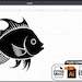 Fish SVG, Cricut Fish SVG Files, Easy Cut Fish Silhouette, Cute Fish ...