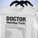 Doctor Nutrition Facts SVG | Sarcastic Doctors Nutrition Facts SVG ...