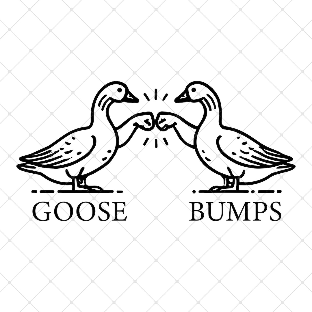 Goosebump SVG | Funny Goose Bump SVG Clipart | Funny Goose SVG | Cricut ...