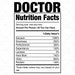 Doctor Nutrition Facts SVG | Sarcastic Doctors Nutrition Facts SVG ...
