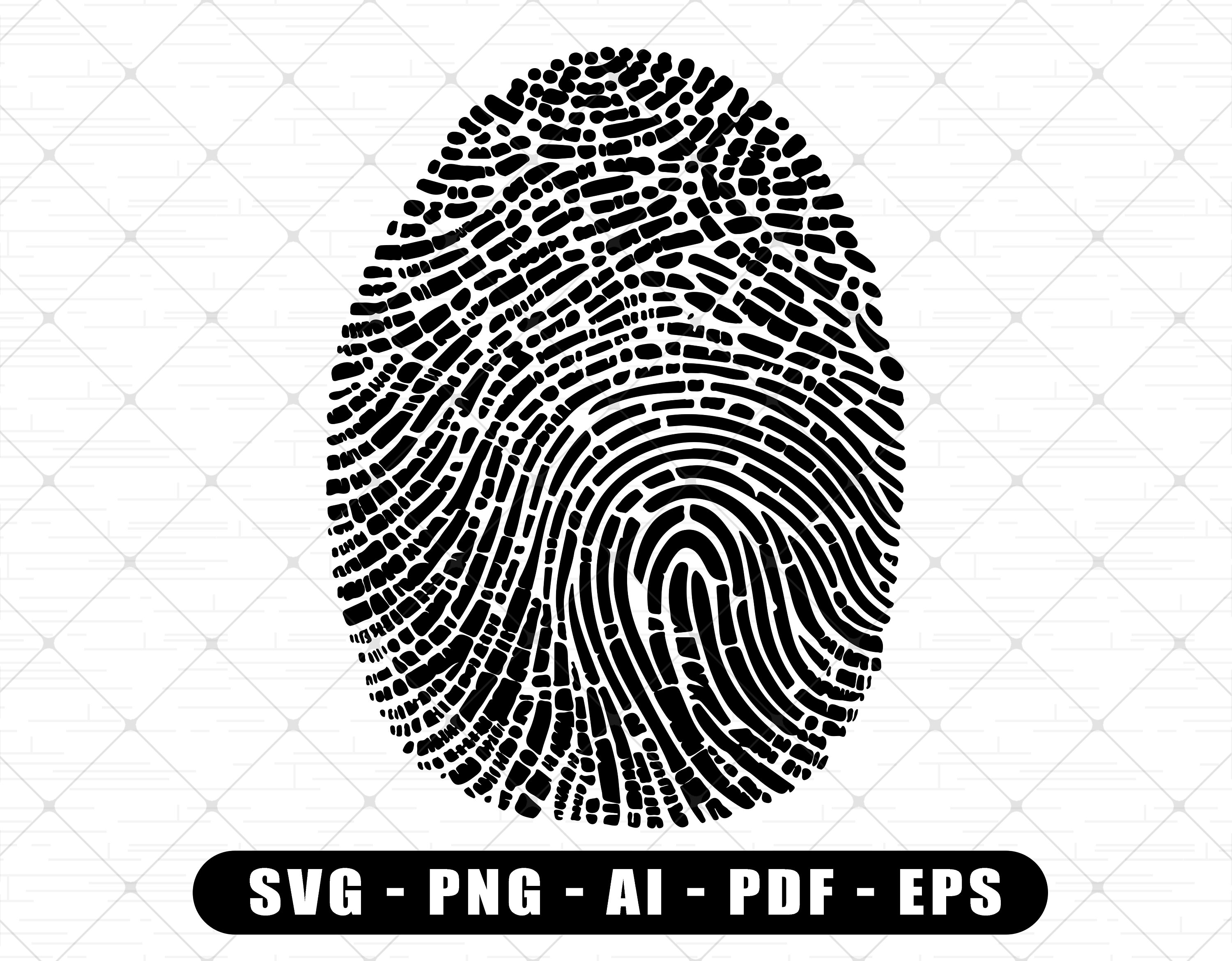 Fingerprint Hand Png