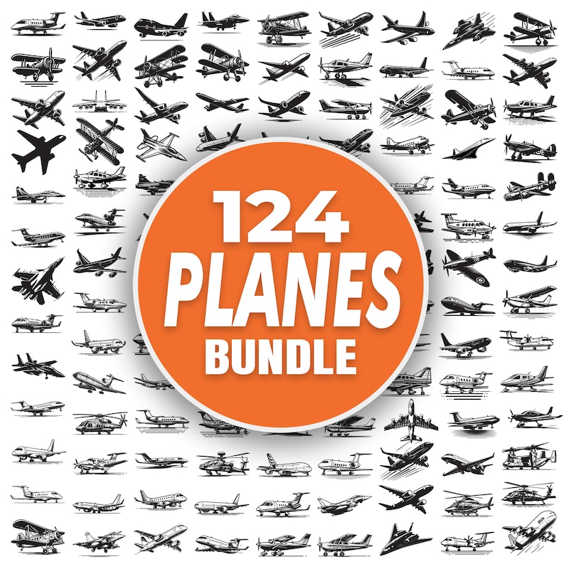Plane Svg - Etsy